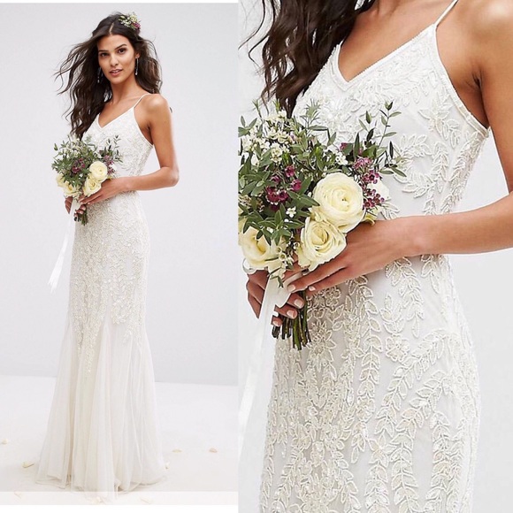 ASOS | Dresses | Brand New Asos Wedding Dress | Poshmark